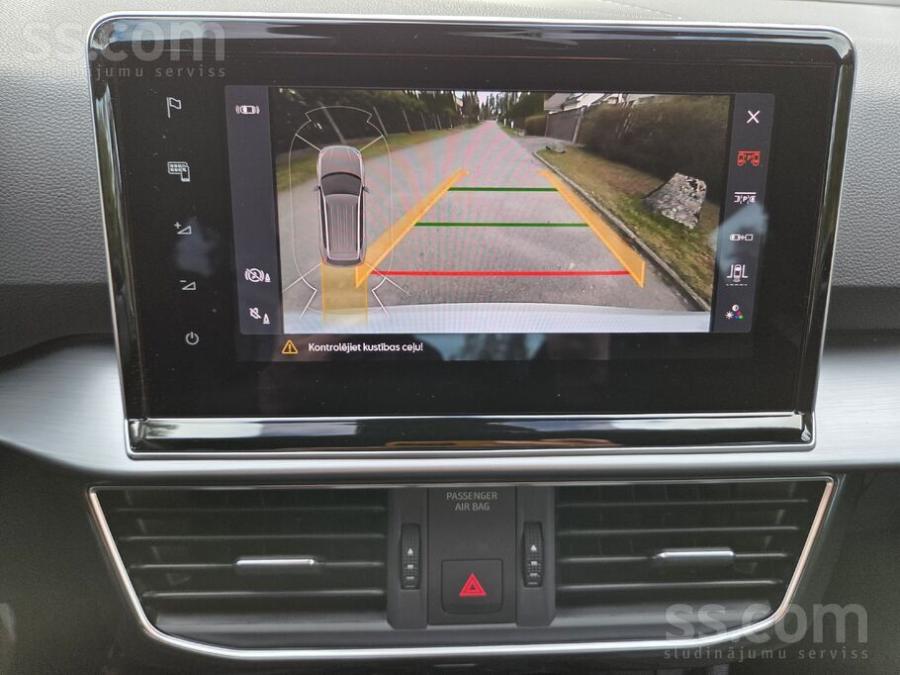 White SEAT Tarraco 2021 in Riga, with an engine capacity of 2.00 L and mileage of 76 thousand km for 28700 €, photo 17 on AUTOMOTO.COM.LV