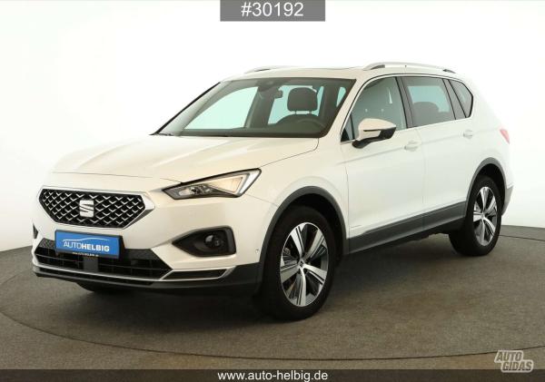 White SEAT Tarraco 2022 in Kaunas, with an engine capacity of 2.00 L and mileage of 52 thousand km for 32587 €, photo 1 on AUTOMOTO.COM.LV