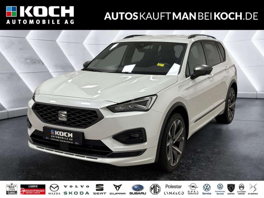 White SEAT Tarraco 2022 in Kaunas, with an engine capacity of 1.40 L and mileage of 55 thousand km for 31857 €, photo 1 on AUTOMOTO.COM.LV