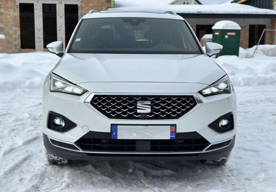 Balts SEAT Tarraco 2022 Kauņa, ar dzinēja tilpumu 1.97 L un nobraukumu 189 tūkst. km par 20999 €, foto 2 vietnē AUTOMOTO.COM.LV