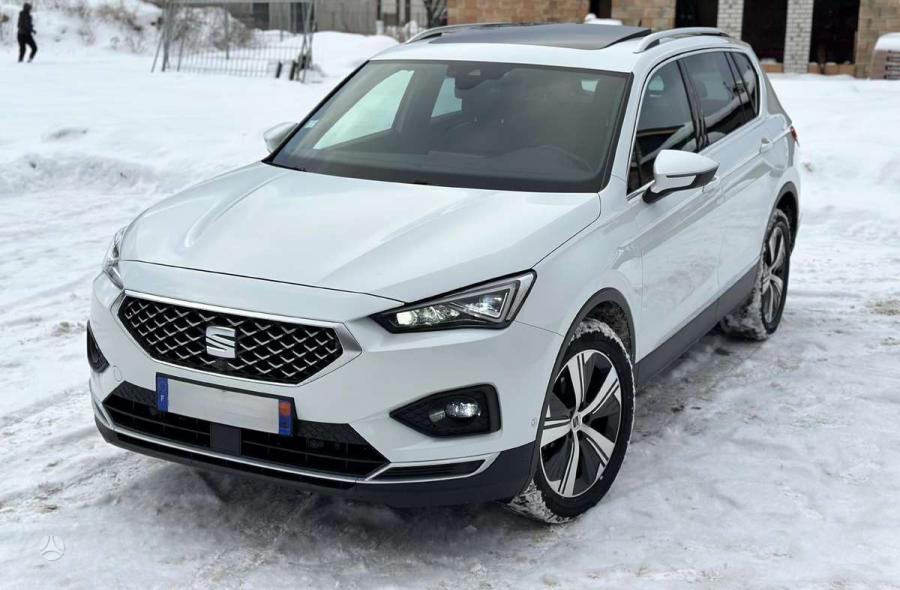 Balts SEAT Tarraco 2022 Kauņa, ar dzinēja tilpumu 1.97 L un nobraukumu 189 tūkst. km par 20999 €, foto 4 vietnē AUTOMOTO.COM.LV