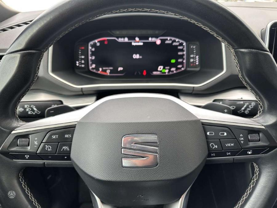 Balts SEAT Tarraco 2022 Kauņa, ar dzinēja tilpumu 1.97 L un nobraukumu 189 tūkst. km par 20999 €, foto 22 vietnē AUTOMOTO.COM.LV