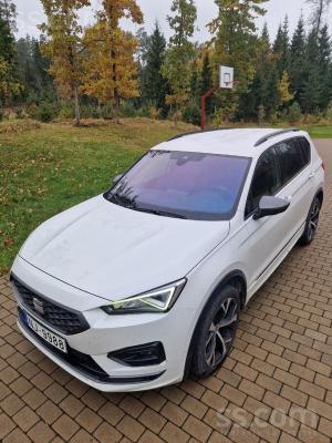 Balts SEAT Tarraco 2022 Rīga, ar dzinēja tilpumu 1.50 L un nobraukumu 106 tūkst. km par 22950 €, foto 3 vietnē AUTOMOTO.COM.LV
