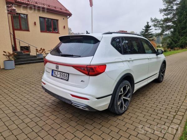 Белый Сеат Tarraco 2022 в Рига, объемом двигателя 1.50 л и пробегом 106 тыс. км за 22950 €, фото 4 на AUTOMOTO.COM.LV
