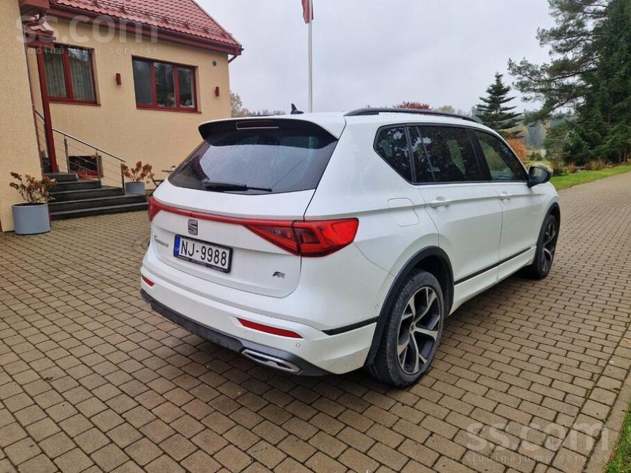 Balts SEAT Tarraco 2022 Rīga, ar dzinēja tilpumu 1.50 L un nobraukumu 106 tūkst. km par 22950 €, foto 5 vietnē AUTOMOTO.COM.LV