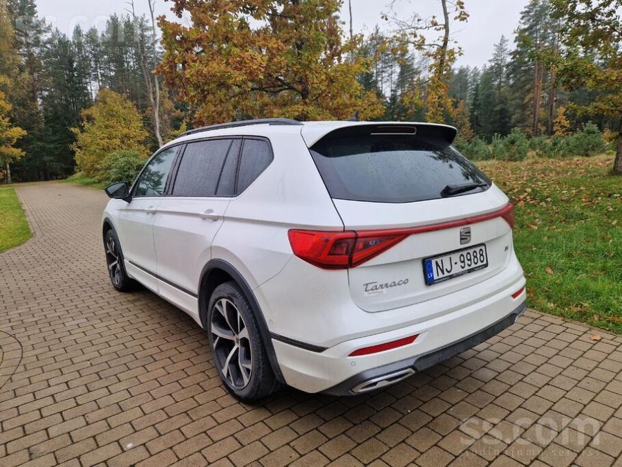 Balts SEAT Tarraco 2022 Rīga, ar dzinēja tilpumu 1.50 L un nobraukumu 106 tūkst. km par 22950 €, foto 6 vietnē AUTOMOTO.COM.LV