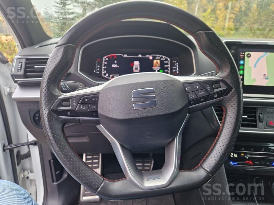 Balts SEAT Tarraco 2022 Rīga, ar dzinēja tilpumu 1.50 L un nobraukumu 106 tūkst. km par 22950 €, foto 8 vietnē AUTOMOTO.COM.LV