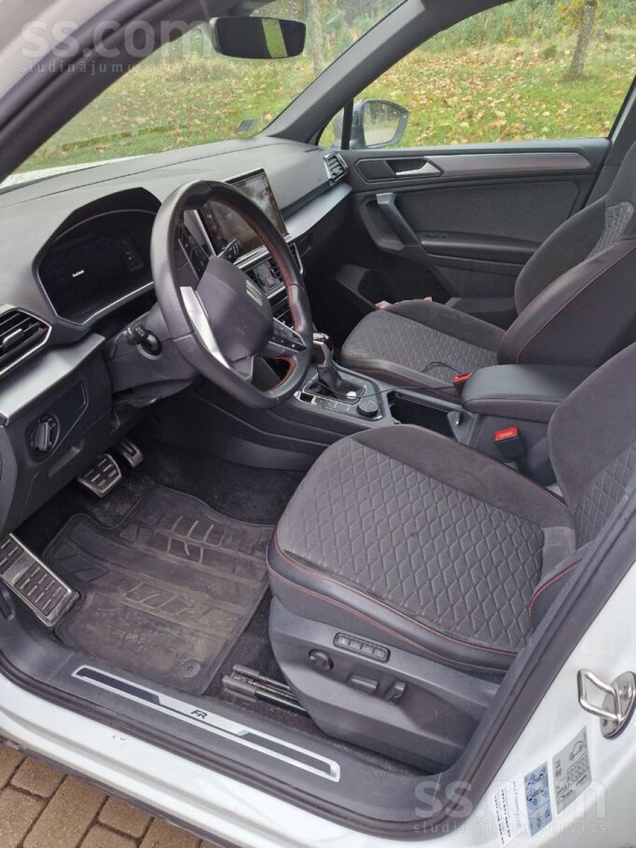 Balts SEAT Tarraco 2022 Rīga, ar dzinēja tilpumu 1.50 L un nobraukumu 106 tūkst. km par 22950 €, foto 17 vietnē AUTOMOTO.COM.LV