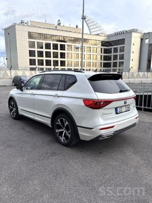 Balts SEAT Tarraco 2023 Rīga, ar dzinēja tilpumu 2.00 L un nobraukumu 69 tūkst. km par 30300 €, foto 5 vietnē AUTOMOTO.COM.LV