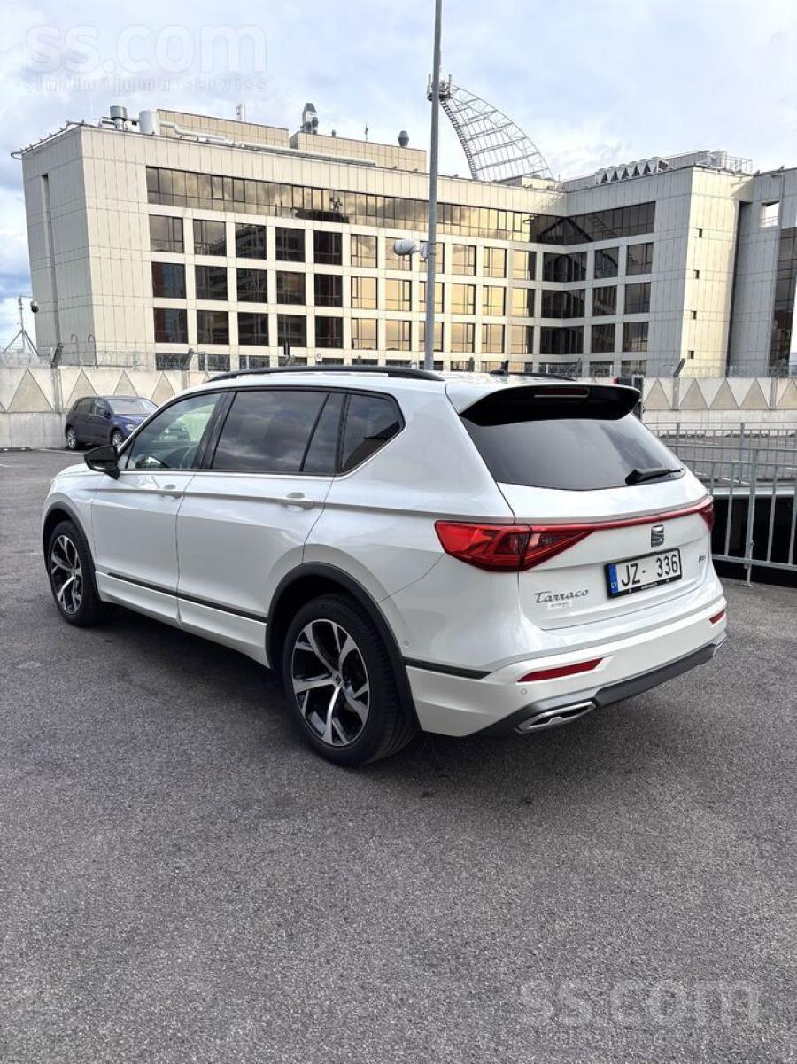 Balts SEAT Tarraco 2023 Rīga, ar dzinēja tilpumu 2.00 L un nobraukumu 69 tūkst. km par 30300 €, foto 5 vietnē AUTOMOTO.COM.LV