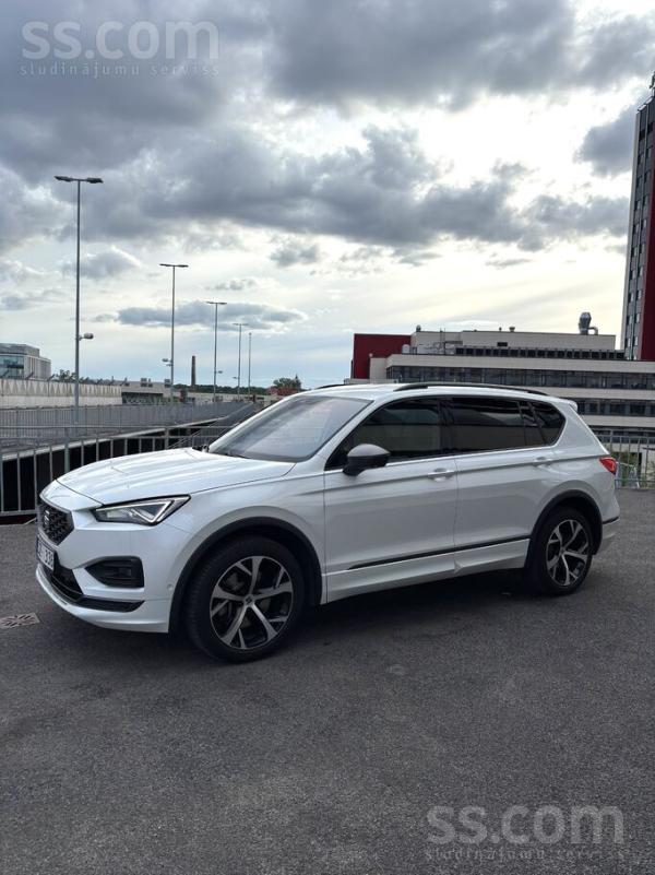 Balts SEAT Tarraco 2023 Rīga, ar dzinēja tilpumu 2.00 L un nobraukumu 69 tūkst. km par 30300 €, foto 6 vietnē AUTOMOTO.COM.LV