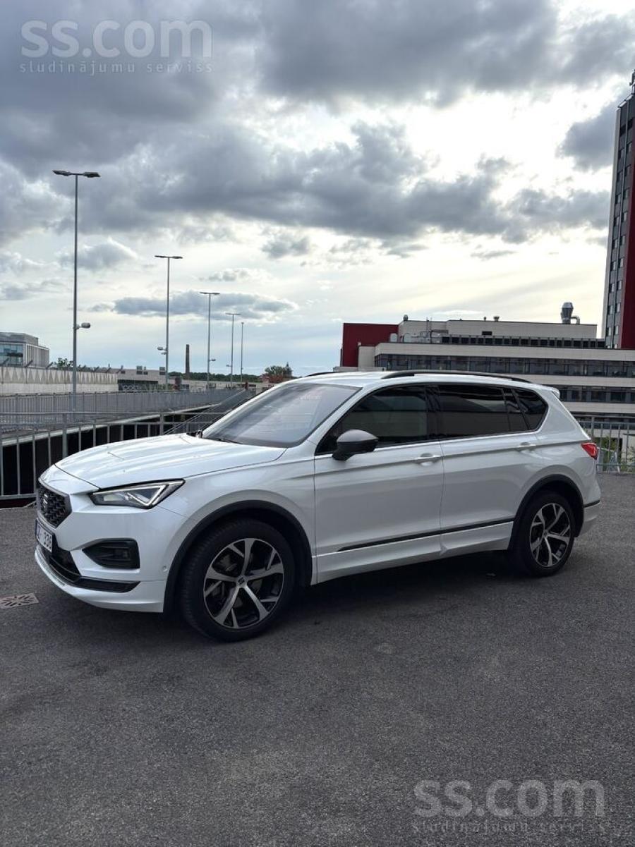 Balts SEAT Tarraco 2023 Rīga, ar dzinēja tilpumu 2.00 L un nobraukumu 69 tūkst. km par 30300 €, foto 7 vietnē AUTOMOTO.COM.LV