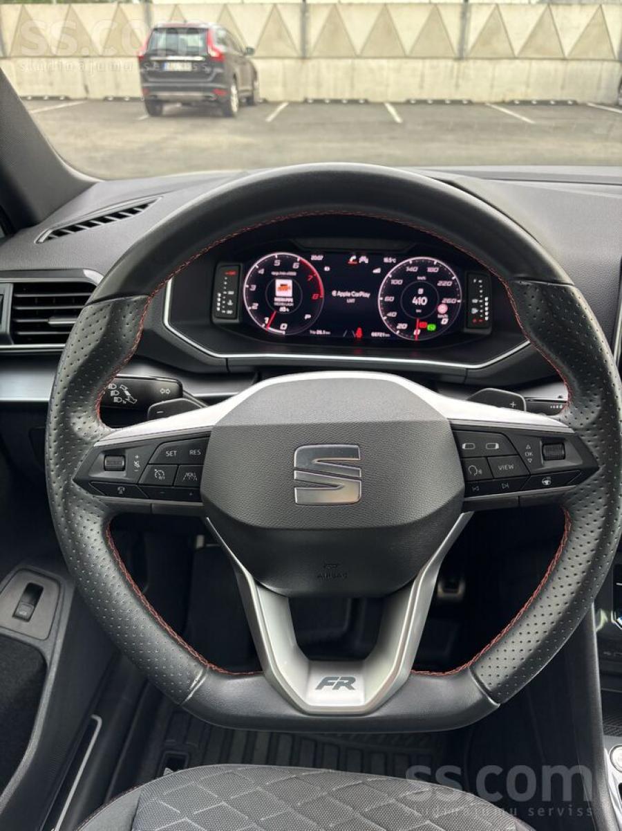 Balts SEAT Tarraco 2023 Rīga, ar dzinēja tilpumu 2.00 L un nobraukumu 69 tūkst. km par 30300 €, foto 8 vietnē AUTOMOTO.COM.LV