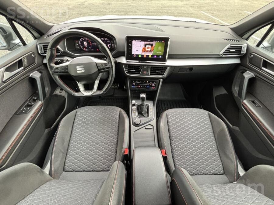 Balts SEAT Tarraco 2023 Rīga, ar dzinēja tilpumu 2.00 L un nobraukumu 69 tūkst. km par 30300 €, foto 10 vietnē AUTOMOTO.COM.LV