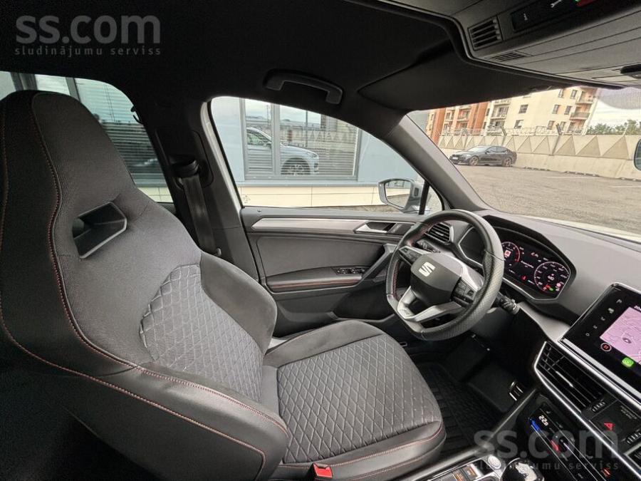 Balts SEAT Tarraco 2023 Rīga, ar dzinēja tilpumu 2.00 L un nobraukumu 69 tūkst. km par 30300 €, foto 11 vietnē AUTOMOTO.COM.LV