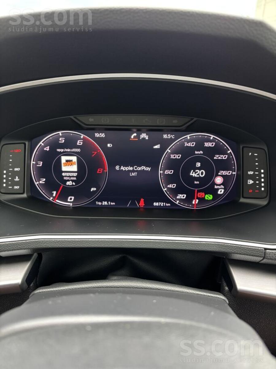 Balts SEAT Tarraco 2023 Rīga, ar dzinēja tilpumu 2.00 L un nobraukumu 69 tūkst. km par 30300 €, foto 17 vietnē AUTOMOTO.COM.LV