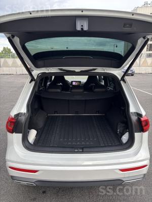 Balts SEAT Tarraco 2023 Rīga, ar dzinēja tilpumu 2.00 L un nobraukumu 69 tūkst. km par 30300 €, foto 26 vietnē AUTOMOTO.COM.LV