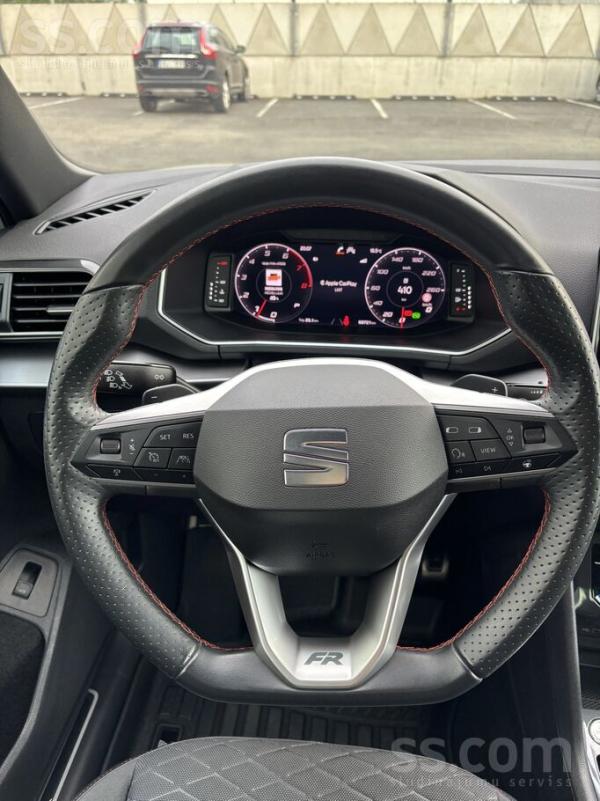 Balts SEAT Tarraco 2023 Rīga, ar dzinēja tilpumu 2.00 L un nobraukumu 70 tūkst. km par 29900 €, foto 4 vietnē AUTOMOTO.COM.LV
