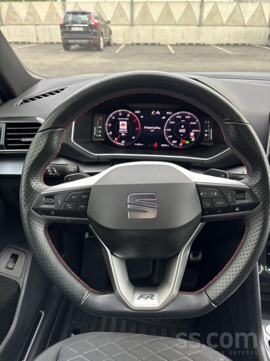 Balts SEAT Tarraco 2023 Rīga, ar dzinēja tilpumu 2.00 L un nobraukumu 70 tūkst. km par 29900 €, foto 5 vietnē AUTOMOTO.COM.LV
