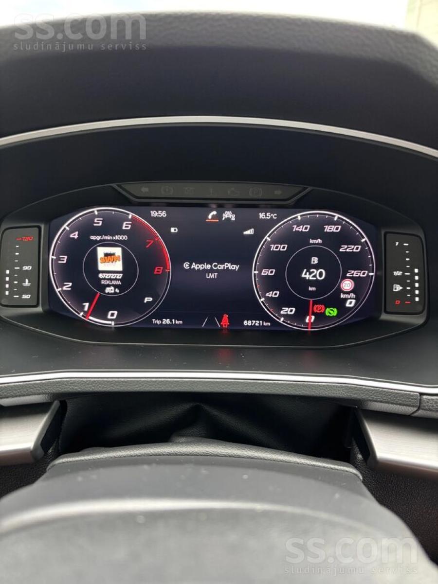 Balts SEAT Tarraco 2023 Rīga, ar dzinēja tilpumu 2.00 L un nobraukumu 70 tūkst. km par 29900 €, foto 16 vietnē AUTOMOTO.COM.LV