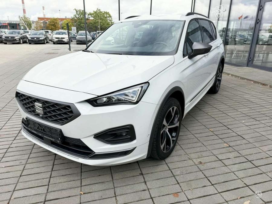 Balts SEAT Tarraco 2023 Kauņa, ar dzinēja tilpumu 1.50 L un nobraukumu 198 tūkst. km par 18500 €, foto 1 vietnē AUTOMOTO.COM.LV