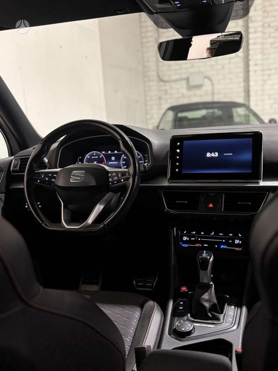 White SEAT Tarraco 2023 in Klaipeda, with an engine capacity of 1.97 L and mileage of 186 thousand km for 23500 €, photo 37 on AUTOMOTO.COM.LV