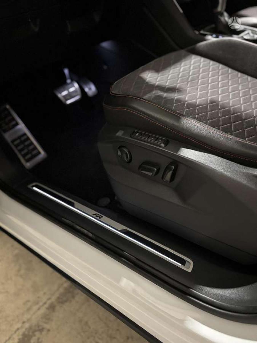 White SEAT Tarraco 2023 in Klaipeda, with an engine capacity of 1.97 L and mileage of 186 thousand km for 23500 €, photo 43 on AUTOMOTO.COM.LV