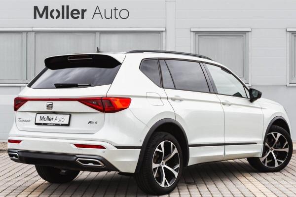 White SEAT Tarraco 2023 in Ventspils, with an engine capacity of 2.00 L and mileage of 74 thousand km for 29050 €, photo 6 on AUTOMOTO.COM.LV