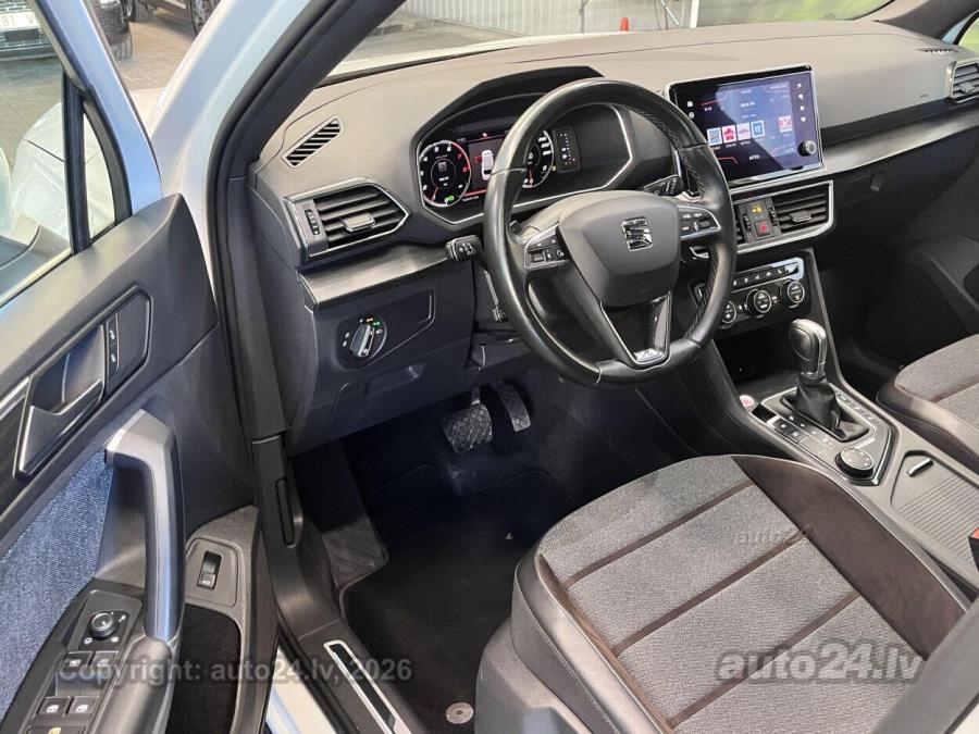 White SEAT Tarraco 2019 in Tallinn, with an engine capacity of 2.00 L and mileage of 108 thousand km for 23900 €, photo 10 on AUTOMOTO.COM.LV