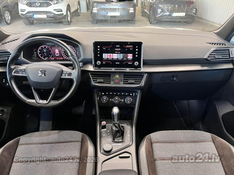 White SEAT Tarraco 2019 in Tallinn, with an engine capacity of 2.00 L and mileage of 108 thousand km for 23900 €, photo 13 on AUTOMOTO.COM.LV