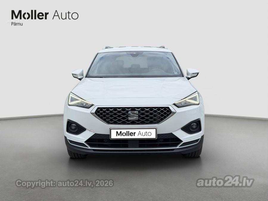 White SEAT Tarraco 2019 in Parnu, with an engine capacity of 2.00 L and mileage of 75 thousand km for 25900 €, photo 4 on AUTOMOTO.COM.LV
