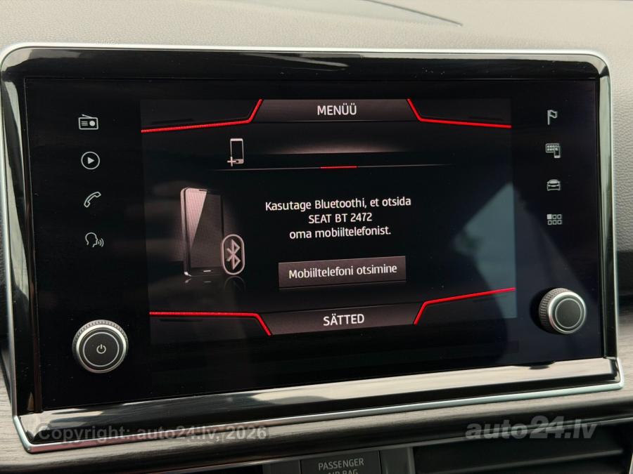 White SEAT Tarraco 2019 in Parnu, with an engine capacity of 2.00 L and mileage of 75 thousand km for 25900 €, photo 21 on AUTOMOTO.COM.LV