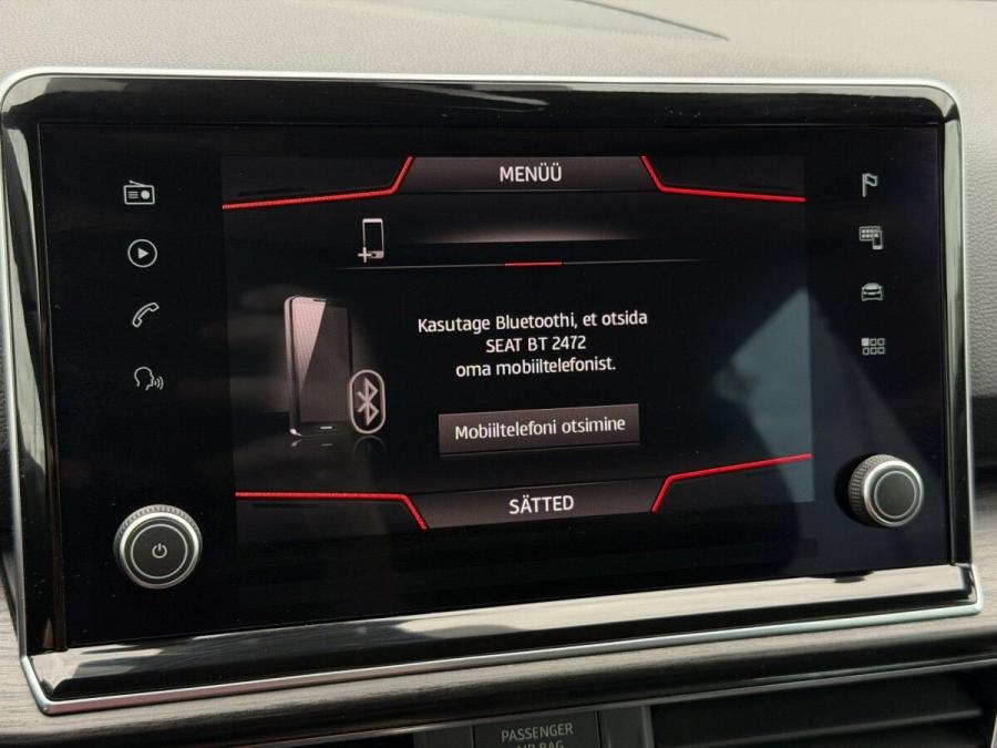 Balts SEAT Tarraco 2019 Pērnava, ar dzinēja tilpumu 2.00 L un nobraukumu 75 tūkst. km par 25900 €, foto 18 vietnē AUTOMOTO.COM.LV