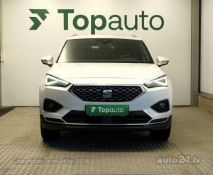 White SEAT Tarraco 2021 in Tallinn, with an engine capacity of 2.00 L and mileage of 83 thousand km for 26900 €, photo 2 on AUTOMOTO.COM.LV
