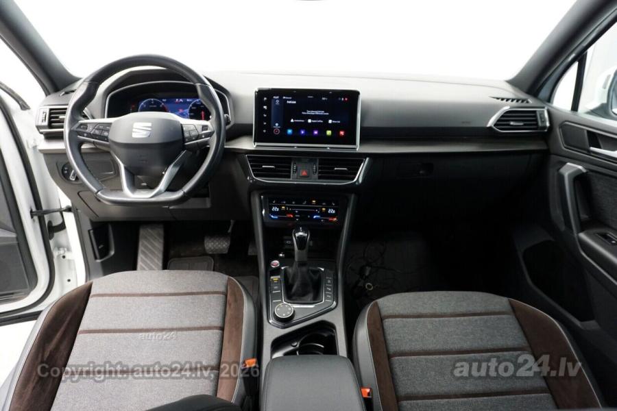 White SEAT Tarraco 2021 in Tallinn, with an engine capacity of 2.00 L and mileage of 83 thousand km for 26900 €, photo 5 on AUTOMOTO.COM.LV