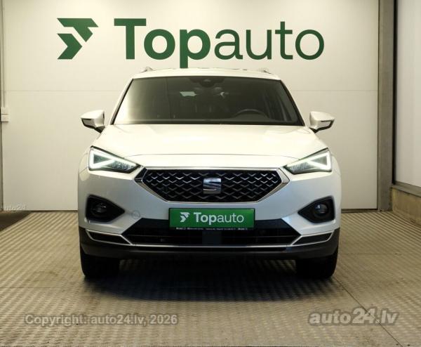 White SEAT Tarraco 2021 in Tallinn, with an engine capacity of 2.00 L and mileage of 83 thousand km for 26900 €, photo 2 on AUTOMOTO.COM.LV