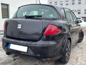 Melns SEAT Toledo 2005 Kauņa, ar dzinēja tilpumu 1.90 L un nobraukumu 400 tūkst. km par 1650 €, foto 7 vietnē AUTOMOTO.COM.LV