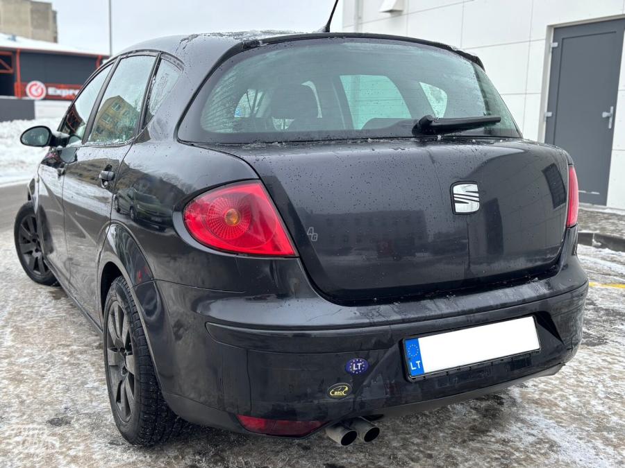 Melns SEAT Toledo 2005 Kauņa, ar dzinēja tilpumu 1.90 L un nobraukumu 400 tūkst. km par 1650 €, foto 8 vietnē AUTOMOTO.COM.LV