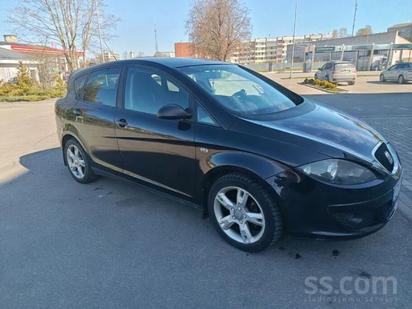 Black SEAT Toledo 2008 in Rezekne, with an engine capacity of 1.90 L and mileage of 275 thousand km for 3100 €, photo 5 on AUTOMOTO.COM.LV