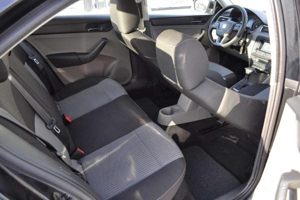 Melns SEAT Toledo 2013 Viļņa, ar dzinēja tilpumu 1.40 L un nobraukumu 252 tūkst. km par 4950 €, foto 10 vietnē AUTOMOTO.COM.LV