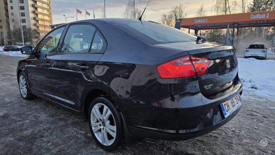 Black SEAT Toledo 2015 in Kaunas, with an engine capacity of 1.20 L and mileage of 266 thousand km for 3990 €, photo 6 on AUTOMOTO.COM.LV