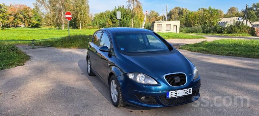 Blue SEAT Toledo 2005 in Riga, with an engine capacity of 1.90 L and mileage of 330 thousand km for 1650 €, photo 4 on AUTOMOTO.COM.LV