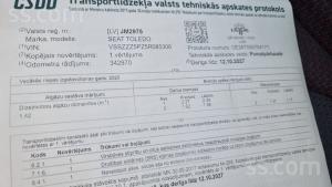 Zils SEAT Toledo 2005 Cēsis, ar dzinēja tilpumu 2.00 L un nobraukumu 343 tūkst. km par 1350 €, foto 15 vietnē AUTOMOTO.COM.LV