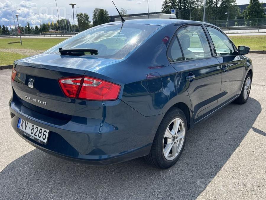 Zils SEAT Toledo 2013 Rīga, ar dzinēja tilpumu 1.60 L un nobraukumu 161 tūkst. km par 3950 €, foto 9 vietnē AUTOMOTO.COM.LV