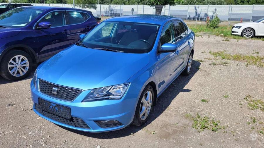 Blue SEAT Toledo 2015 in Radviliskis, with an engine capacity of 1.39 L and mileage of 125 thousand km for 5600 €, photo 1 on AUTOMOTO.COM.LV