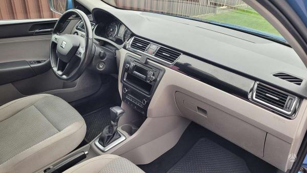 Blue SEAT Toledo 2015 in Radviliskis, with an engine capacity of 1.39 L and mileage of 125 thousand km for 5600 €, photo 11 on AUTOMOTO.COM.LV