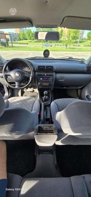 Blue SEAT Toledo 2000 in Klaipeda, with an engine capacity of 1.78 L and mileage of 190 thousand km for 1500 €, photo 6 on AUTOMOTO.COM.LV