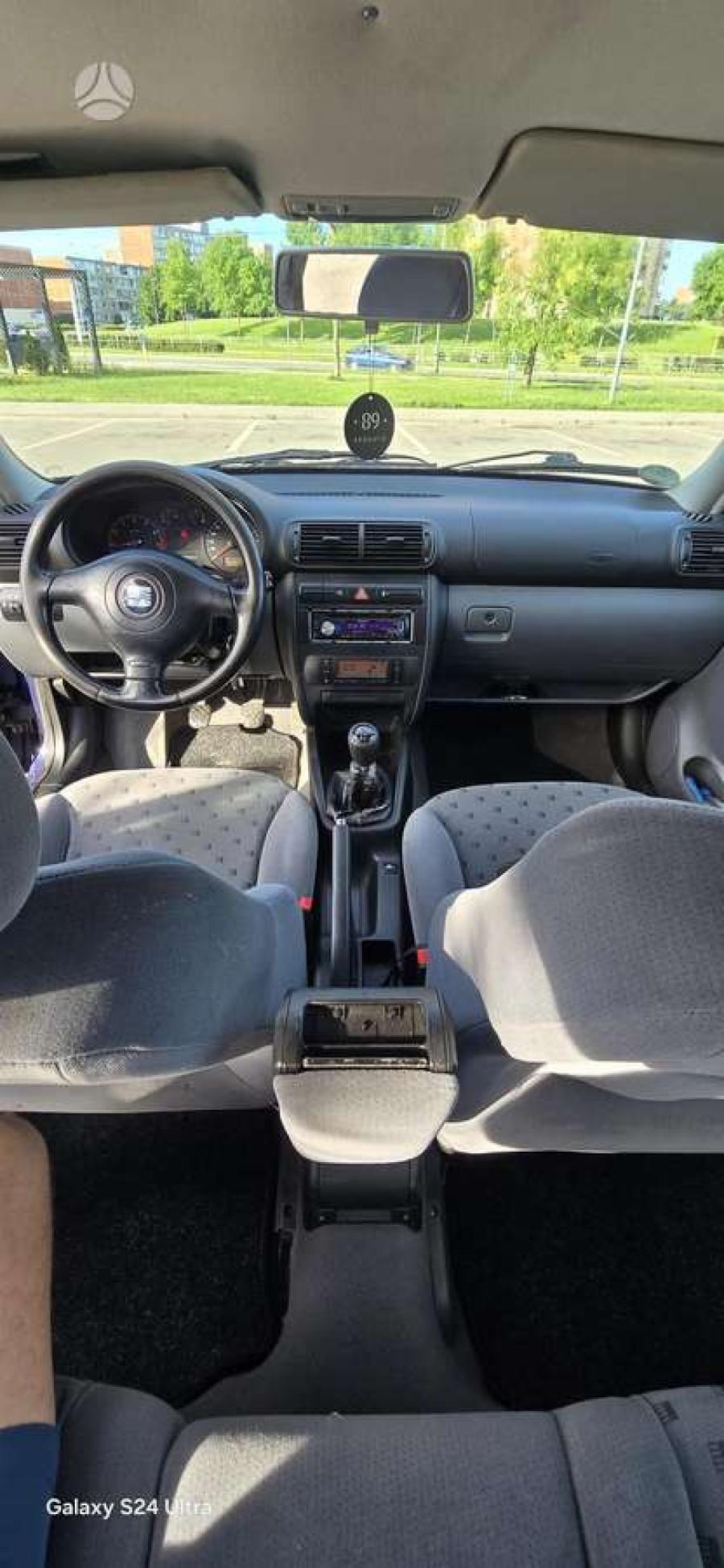 Blue SEAT Toledo 2000 in Klaipeda, with an engine capacity of 1.78 L and mileage of 190 thousand km for 1500 €, photo 6 on AUTOMOTO.COM.LV