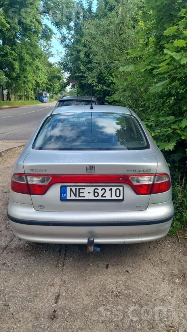 Brown SEAT Toledo 2003 in Riga, with an engine capacity of 2.30 L and mileage of 268 thousand km for 1290 €, photo 4 on AUTOMOTO.COM.LV