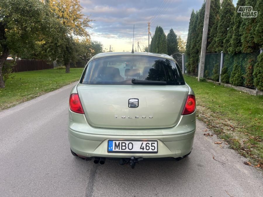 Zaļš SEAT Toledo 2006 Šauļi, ar dzinēja tilpumu 1.90 L un nobraukumu 260 tūkst. km par 1250 €, foto 6 vietnē AUTOMOTO.COM.LV